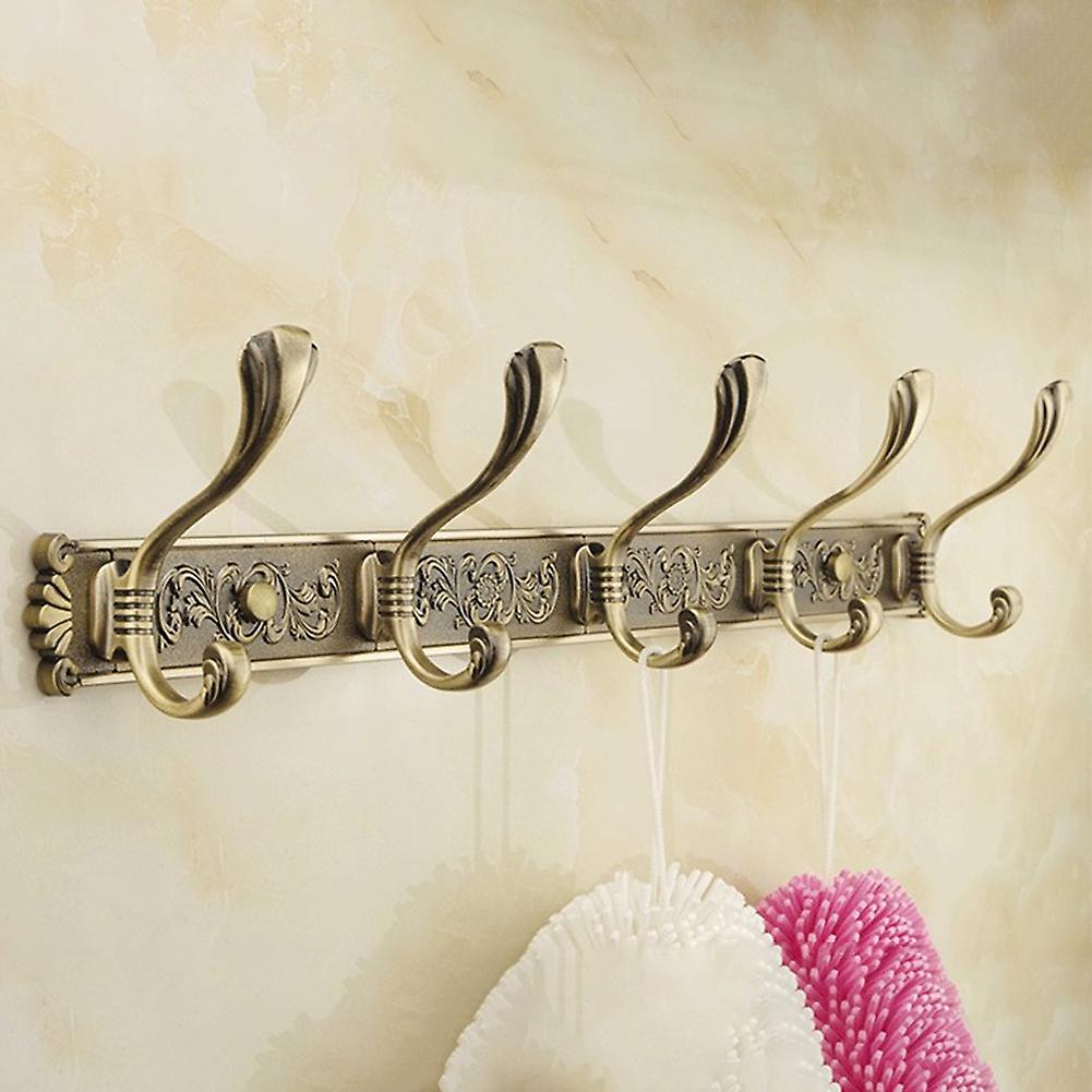 Luxury Robe Hanging Hook Wall Mount Hanger Bathroom Decorative Coat Clothes Rack | Fruugo UK