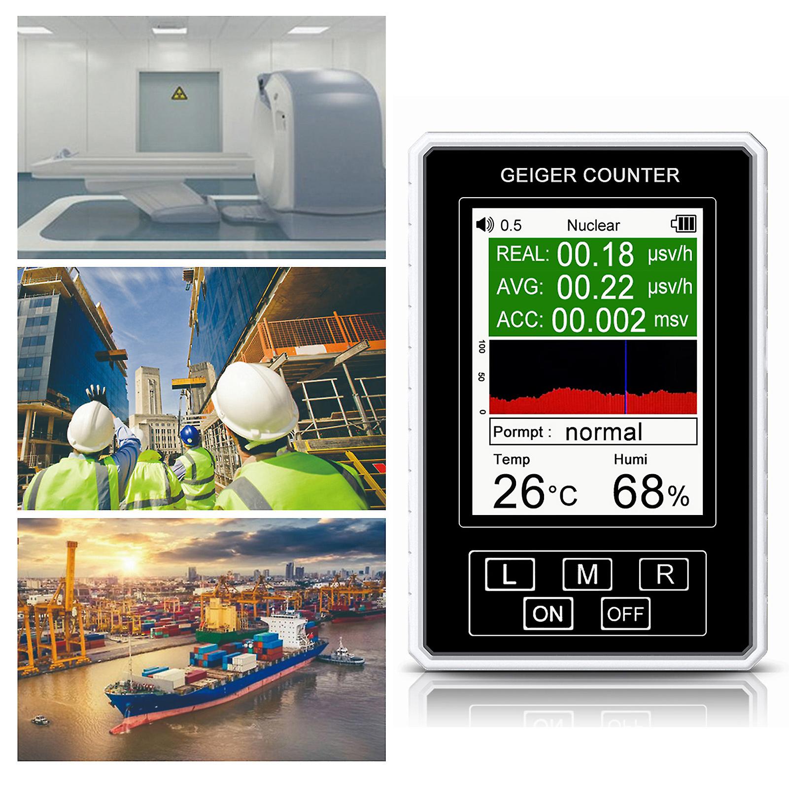 Professional Nuclear Radiation Detector Geiger Counter with Quick ...