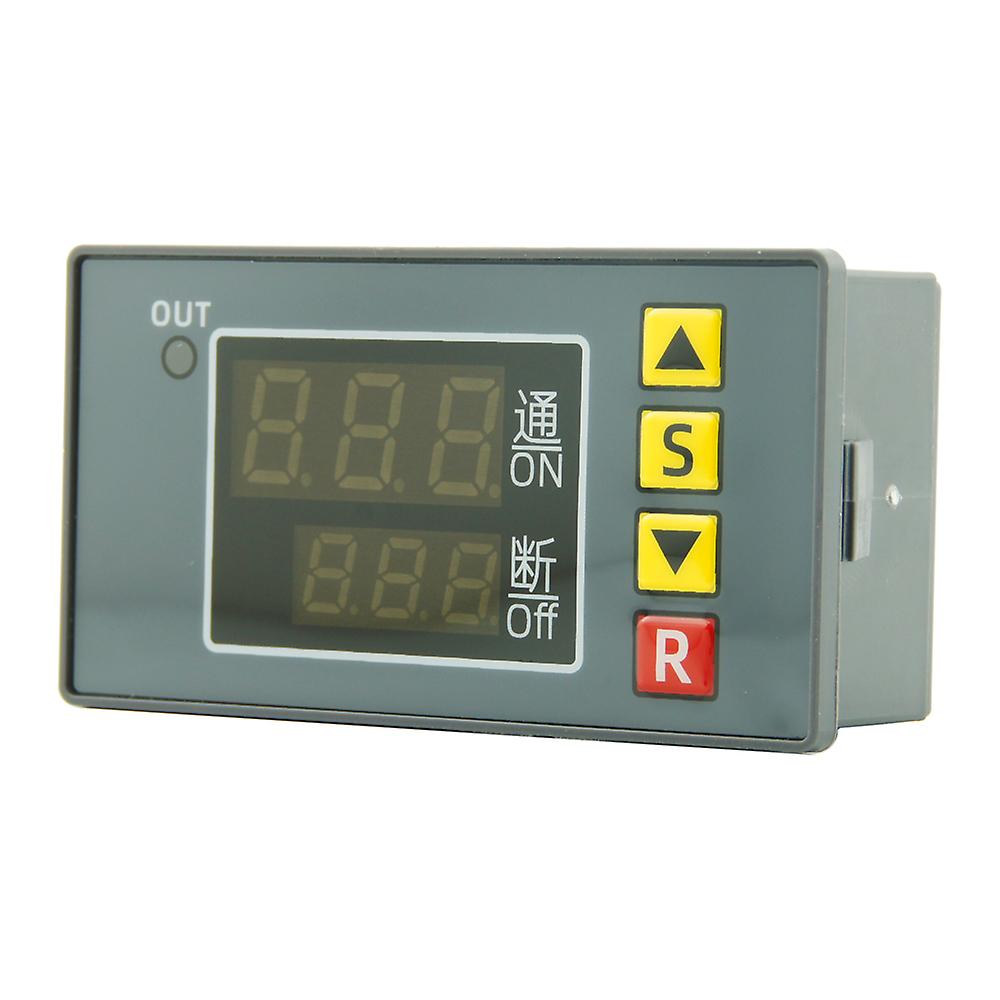 Programmable Time Control Controller Digital Time Delay 1-way Relay ...
