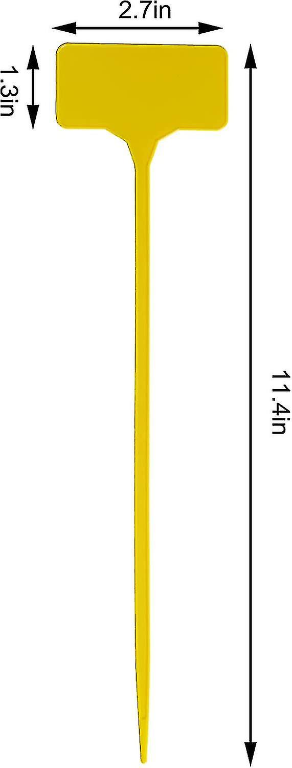 50 Pack Outdoor Tall Plant Labels, Large Waterproof Plastic Plant T ...