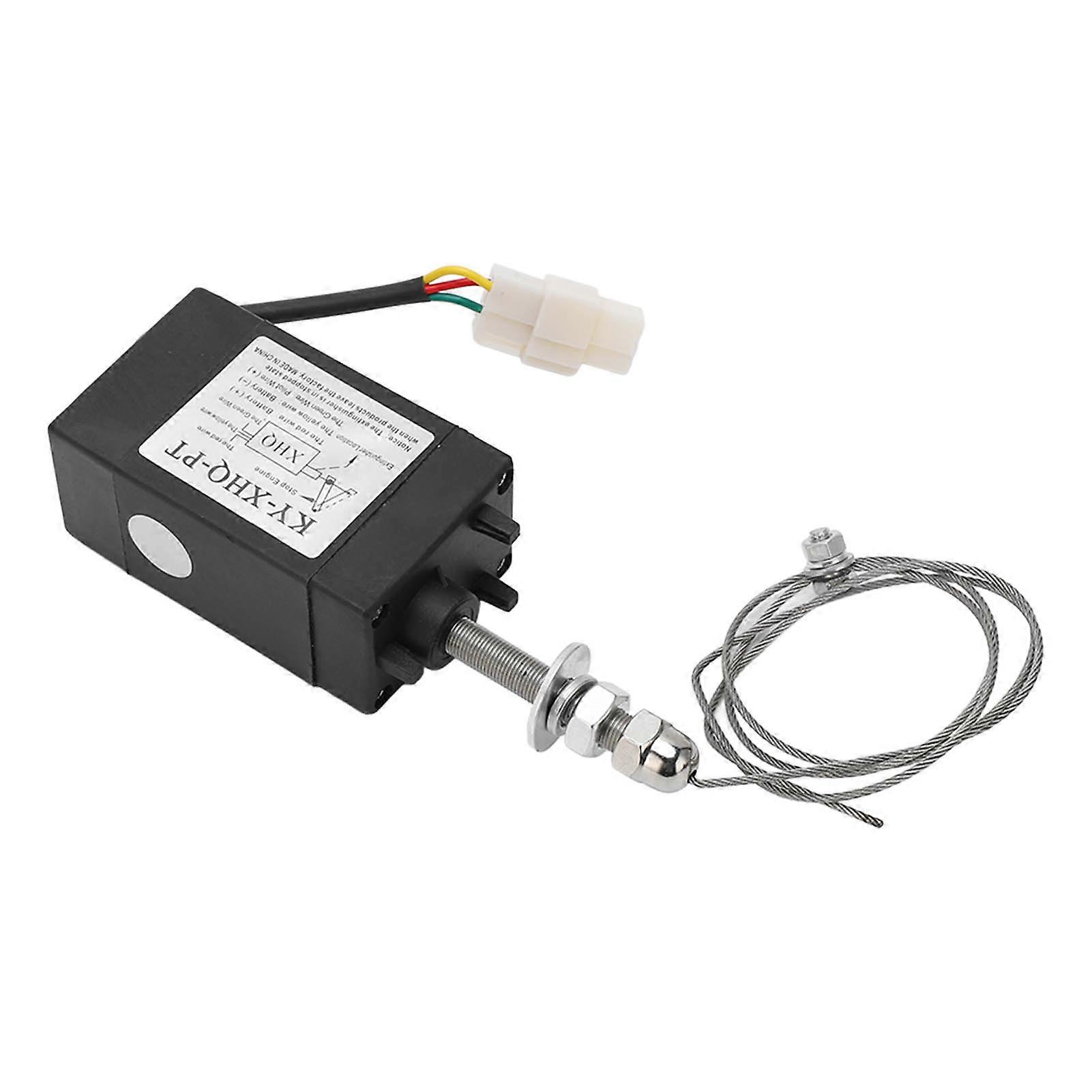 Diesel Engine Stop Solenoid Valve Servo Motor Control Generator ...