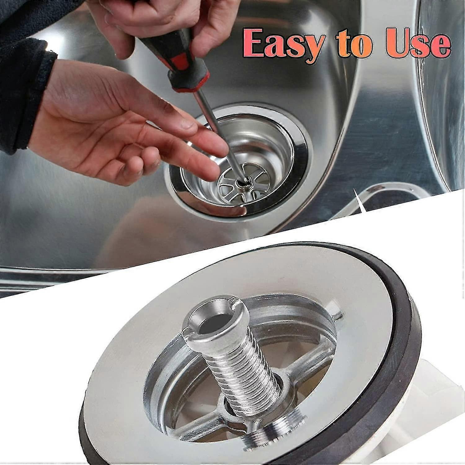 Sink, 2 Pieces 45mm Banjo Bolt For Strainer Valves, Stainless Steel ...