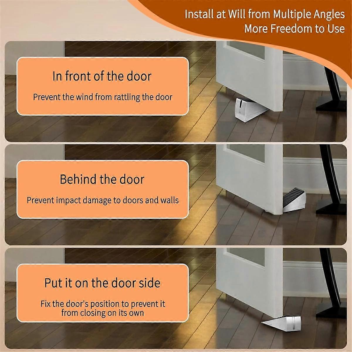 Duty Door Stopper Tall Door Stop Large Door Stoppers for Bottom of Door ...