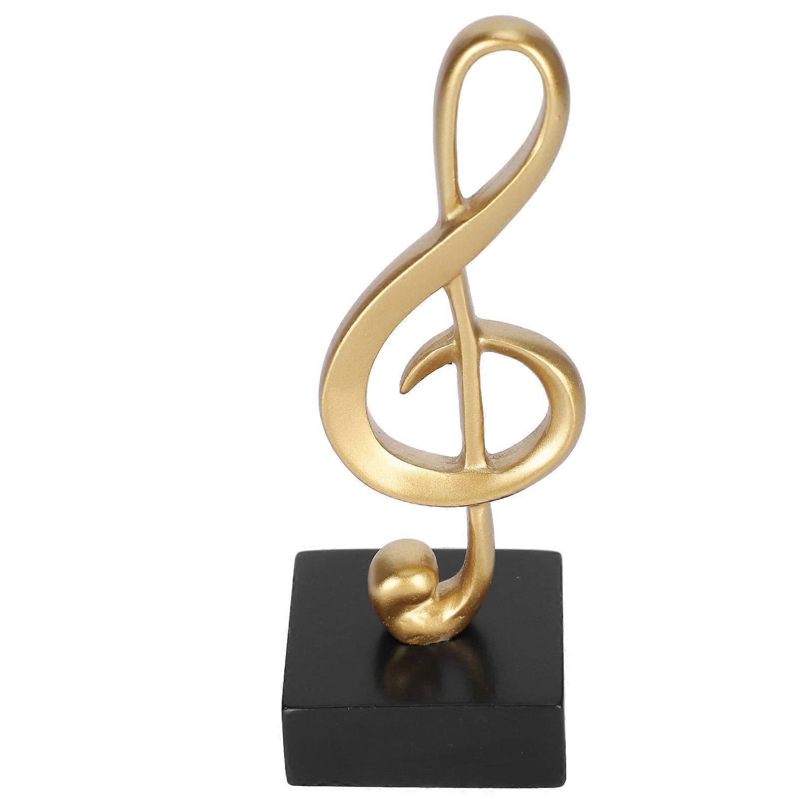 Music Note Statue Sculpture Figurine Symbol Ornaments Decoration for ...
