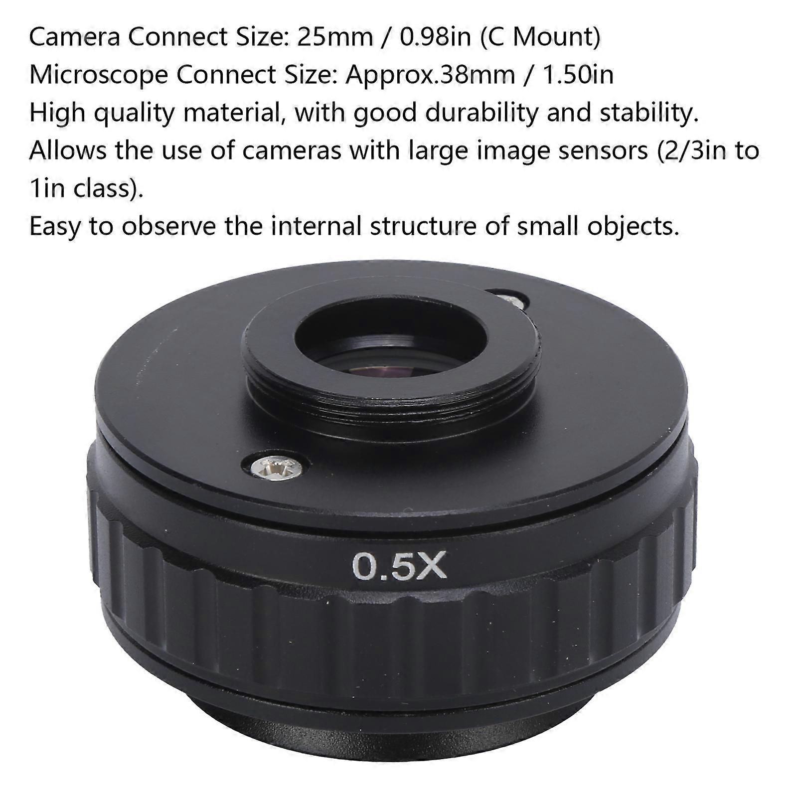 Enhance Your Microscope's Imaging Capabilities with 0.5X Adapter Lens ...
