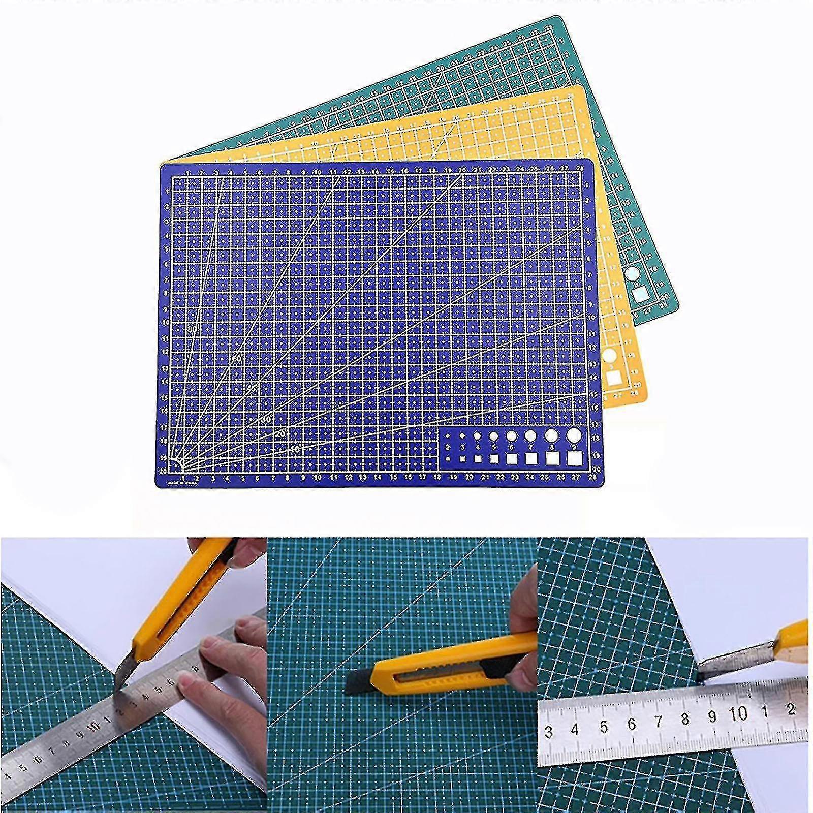 A3 Pvc Cutting Mat Workbench Patchwork Cut Pad Sewing Diy Engraving Cutting Board Single Side ...