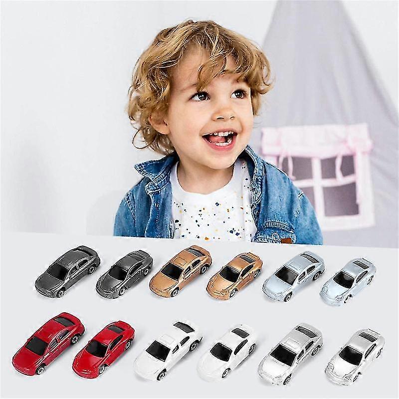 50pcs 1:87 Ho Scale Model Car Painted Car Models Ho/tt Scale Railway ...