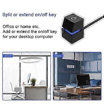 Portable On/off Pc Power Button Switch Cable Desktop Computer Switches ...