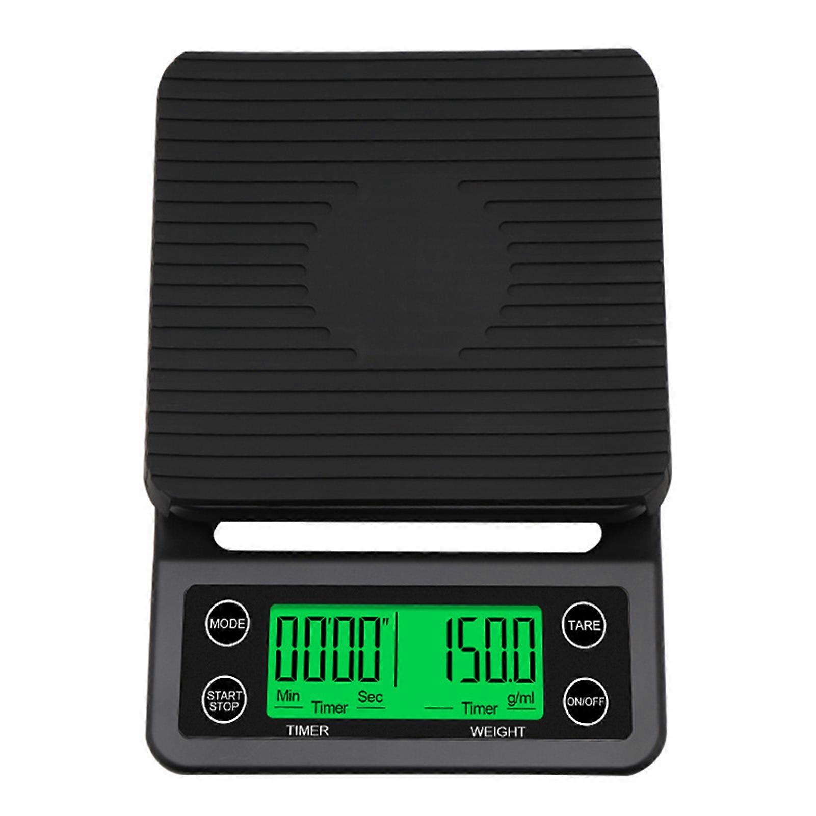Accurate Electric Kitchen Scale,Coffee Scale with Timer High-precision ...