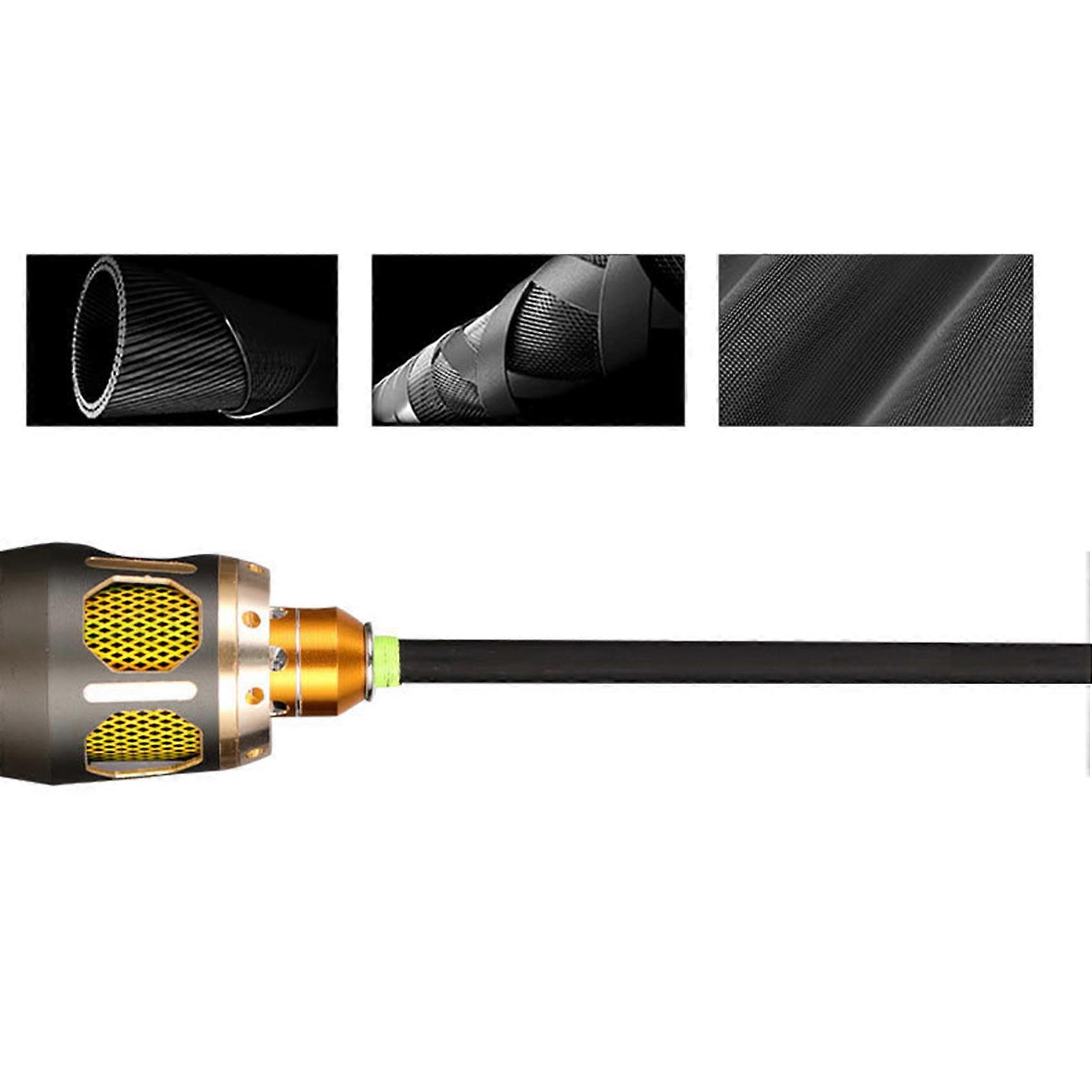 Titanium Alloy Carbon Ultra Short Ice Fishing Rod 70cm Insert Solid ...