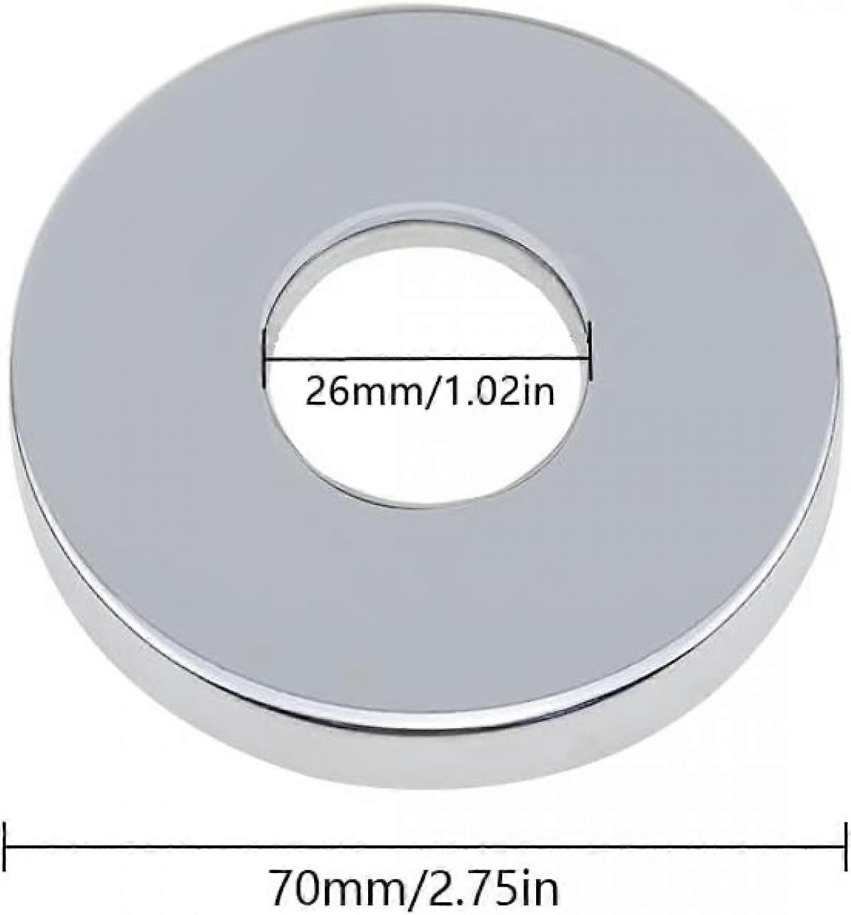 Shower Mixer Tap Rosette 4 Pieces Chrome Opening Rosette Tapware 26mm ...