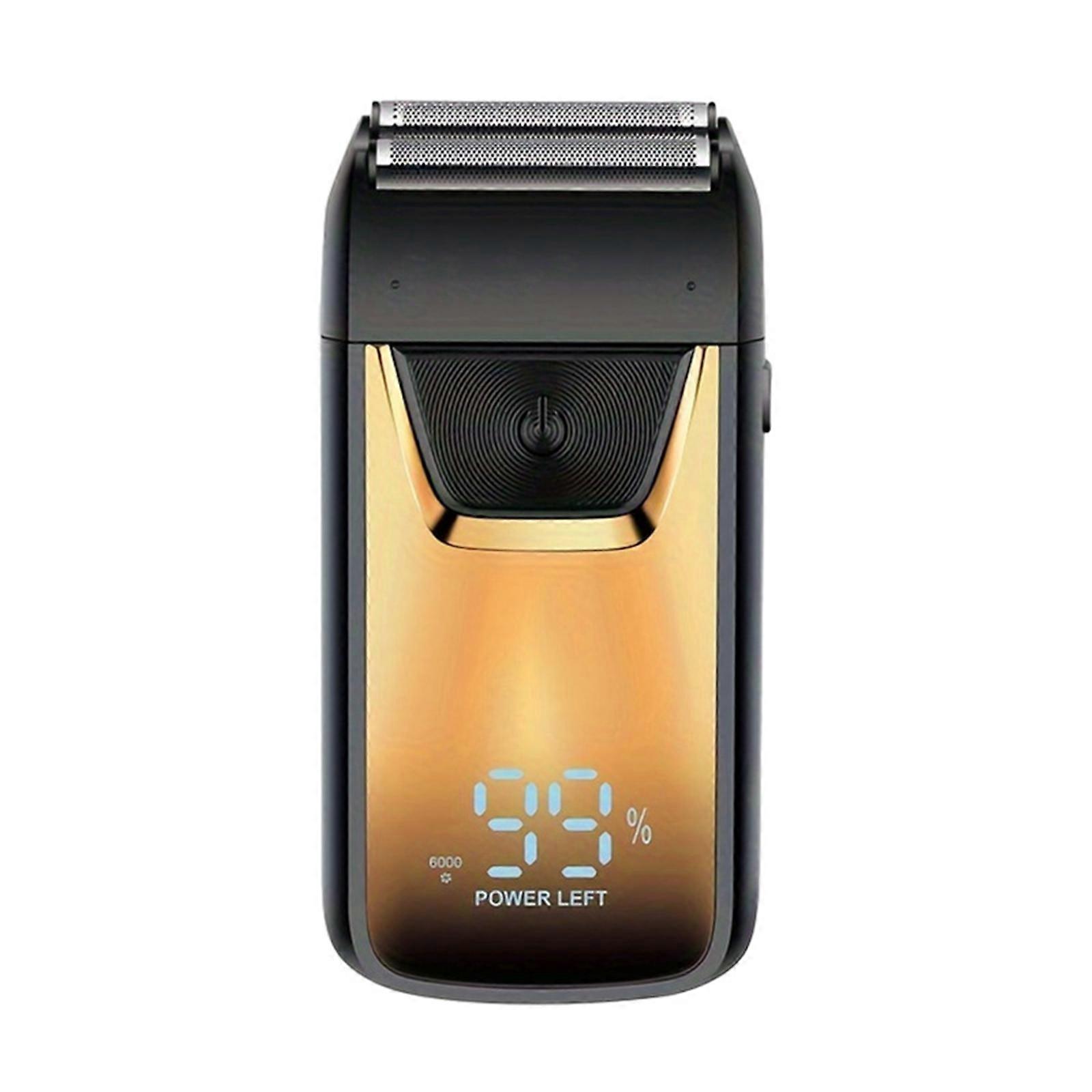 Electric Travel Razor for Men Mini Rotary Shaver Waterproof Pocket Size ...