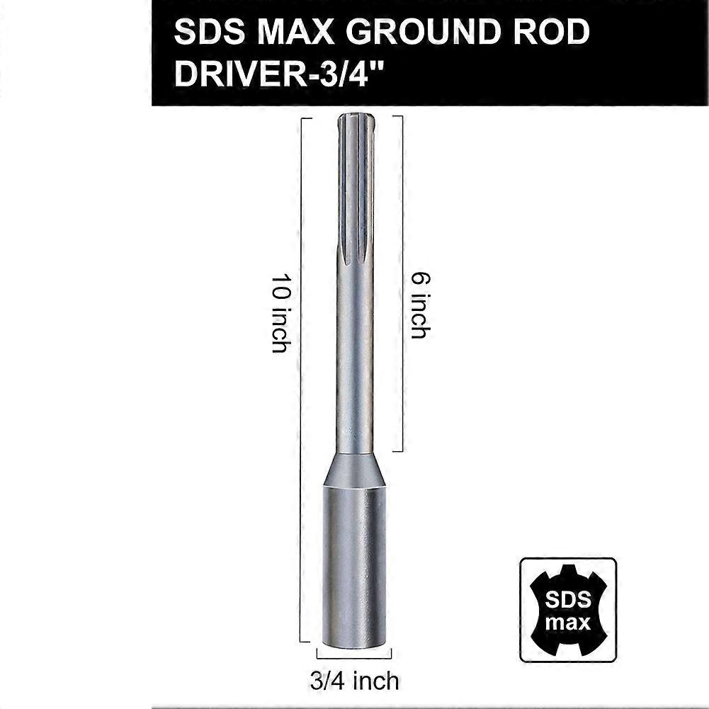 Ground Rod Driver for Driving Ground Rods Great for All SDS MAX Hammers ...
