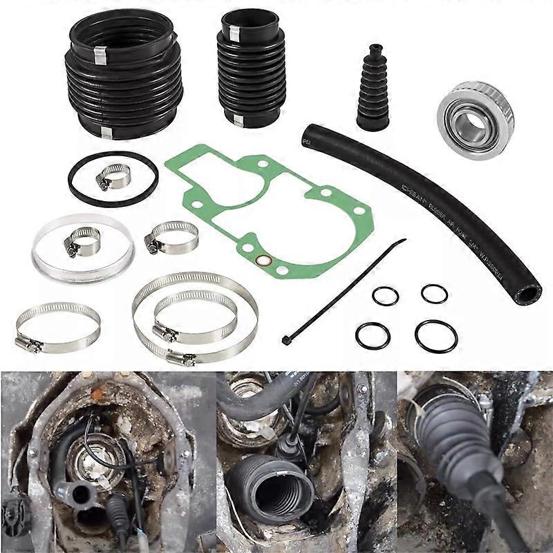 30-803099T1 Transom Bellows Repair Kit with Exhaust Bellows for ...
