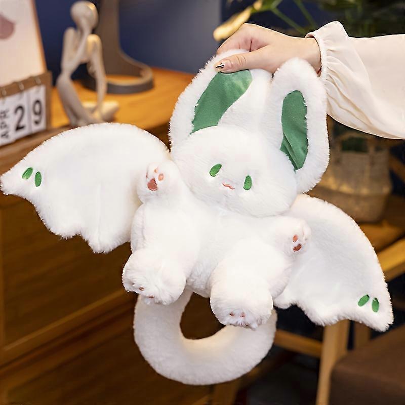 Bat Rabbit Doll Flying White Rabbit Flying Rabbit Plush Toy Bat Wings ...