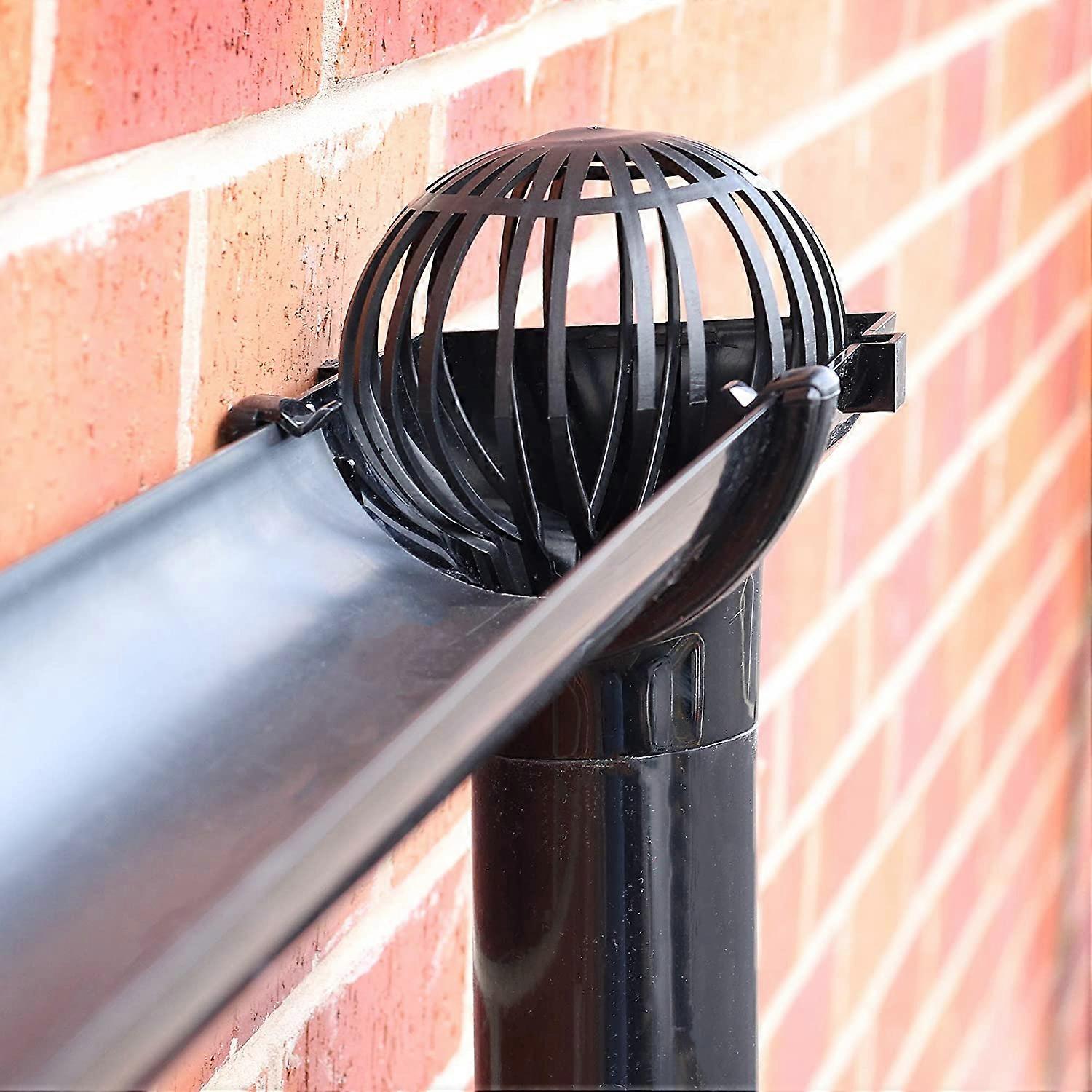 Plastic Gutter Guards - Set of 4 | Downpipe Leaf Guard | Drain Pipe ...