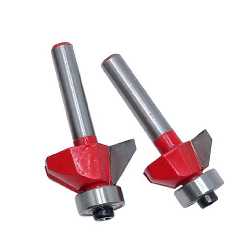 100% New Upgraded Woodworking Edge Forming Router Bit with 45 Degree ...