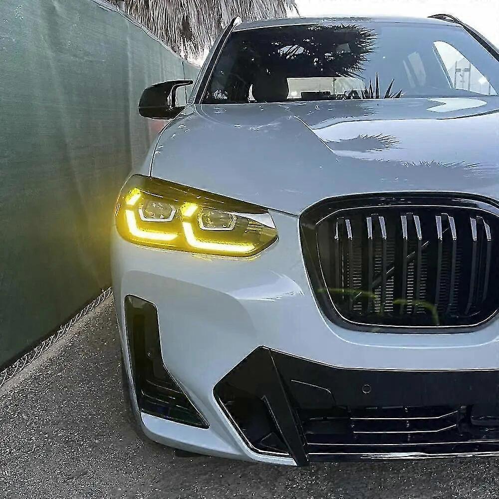 Blue Red Angel Eyes DRL LED Boards For 2022-2024 BMW X3 X3M F97 G01 X4 ...
