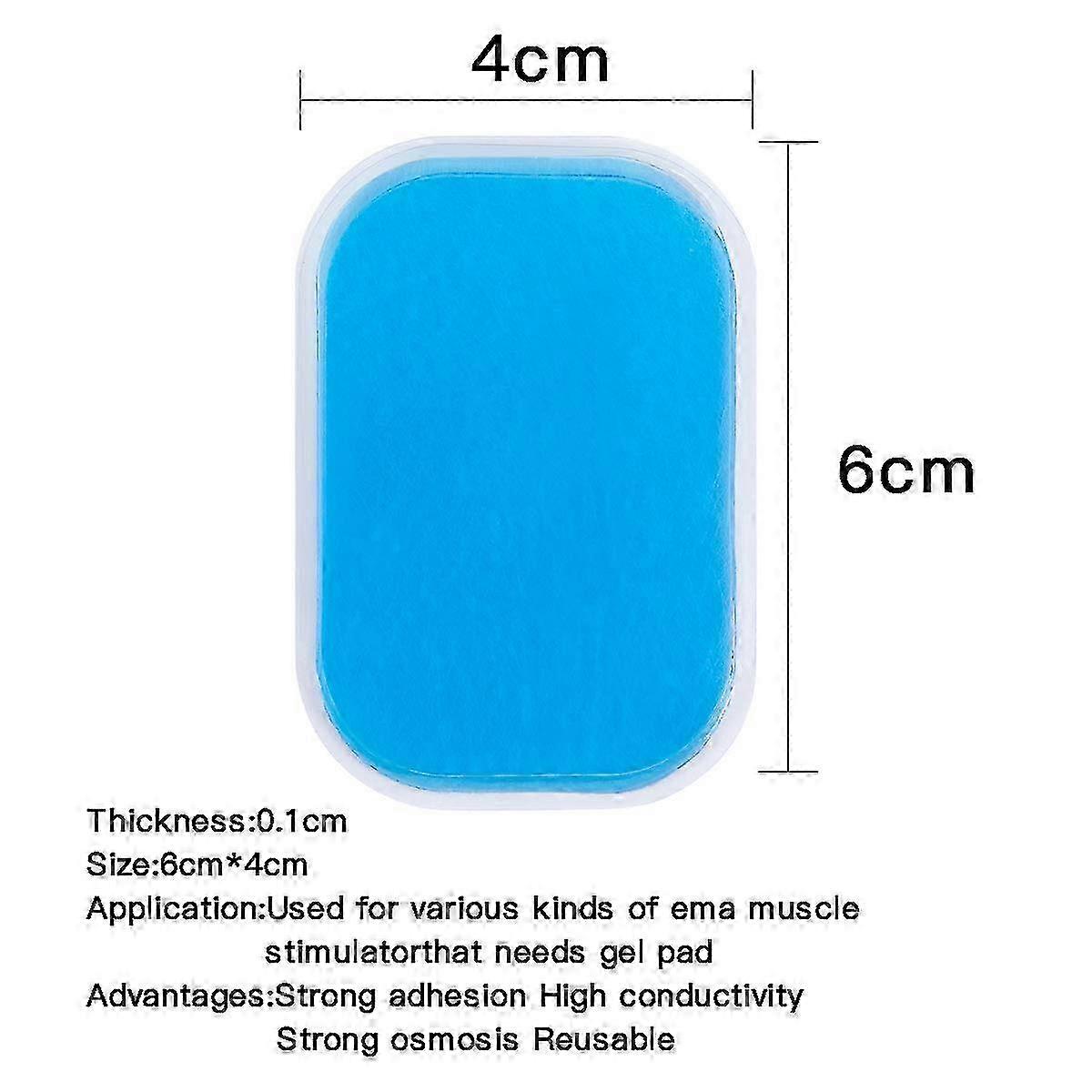 60PCS EMS GEL PADS,EMS ABS Replacement Pads,Conductive Gel Pads ...