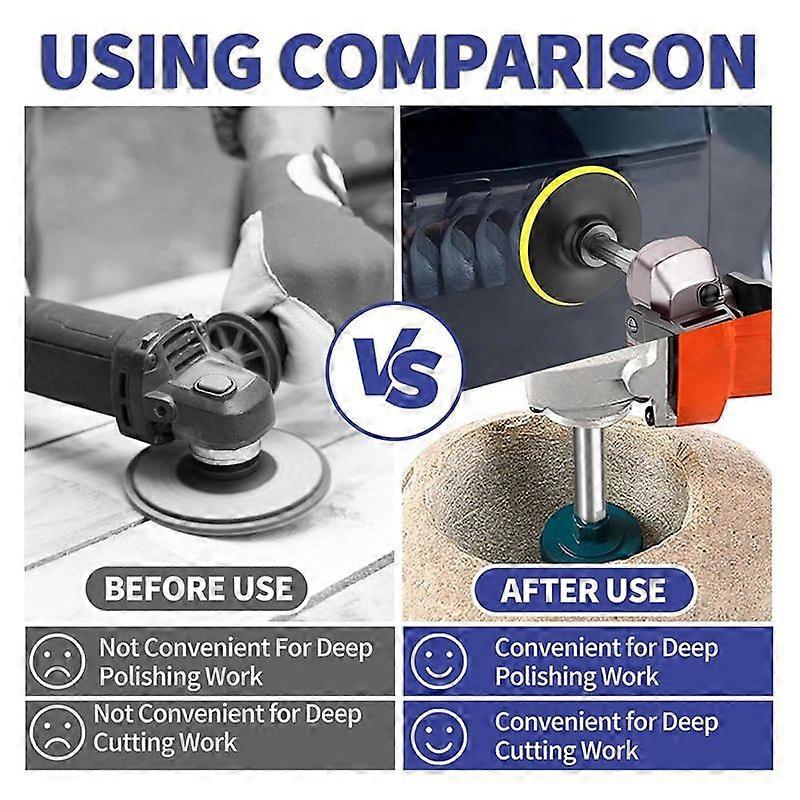 Angle Grinder Extension Pole,M10 Thread Polisher Adapter Pole, Grinder ...