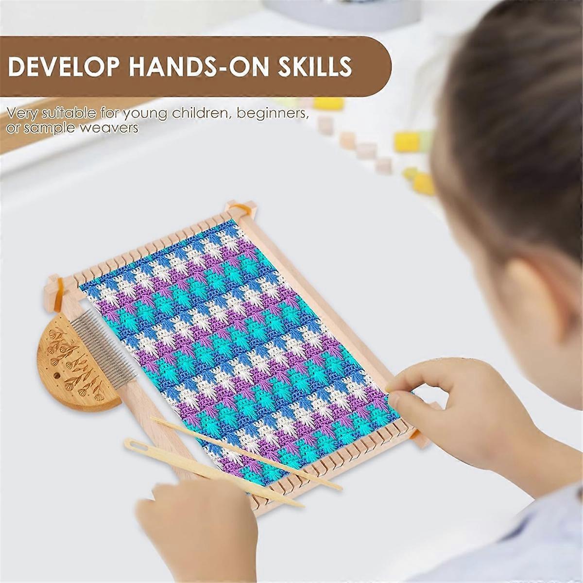 Wooden Weaving Frame Kit, Turdy Wooden Tapestry Frame, Handcraft ...