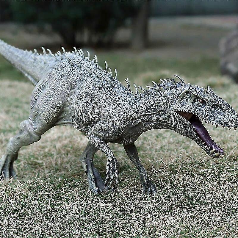 Oenux new jurassic dinossauro indominus v-rex action figures open mouth ...