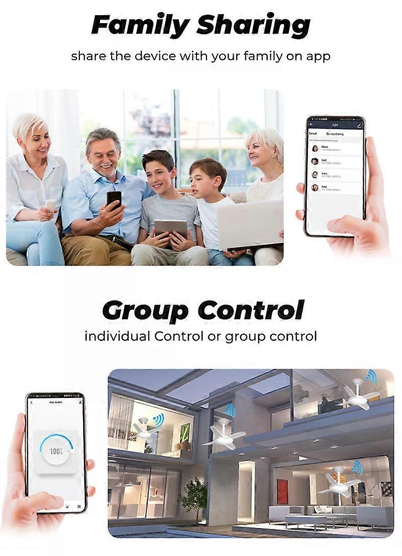 Tuya Wifi Mini DIY Smart Fan Speed Switch Ceiling Fan Controller Smart ...