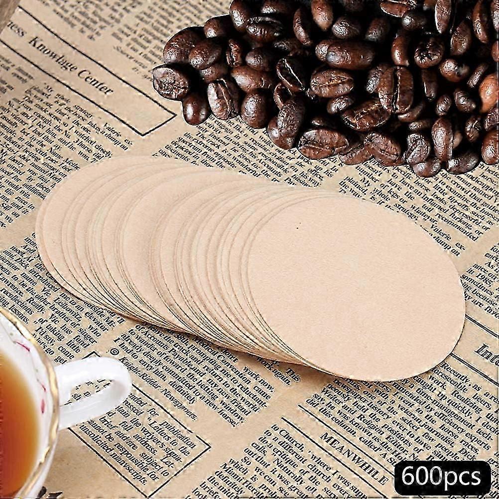 600PCS Unbleached Coffee Filters Papers for Aeropress, 60mm/2.3 ...