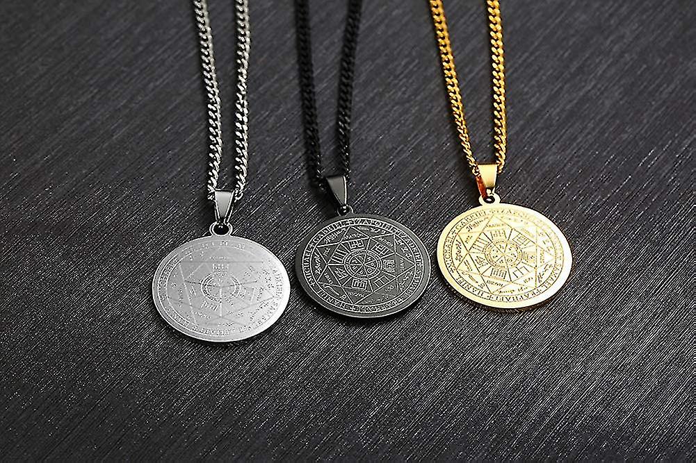 Magic Seals Amulets Spiritual Lucky Jewelry Pendent Jewelry Seven Seals ...