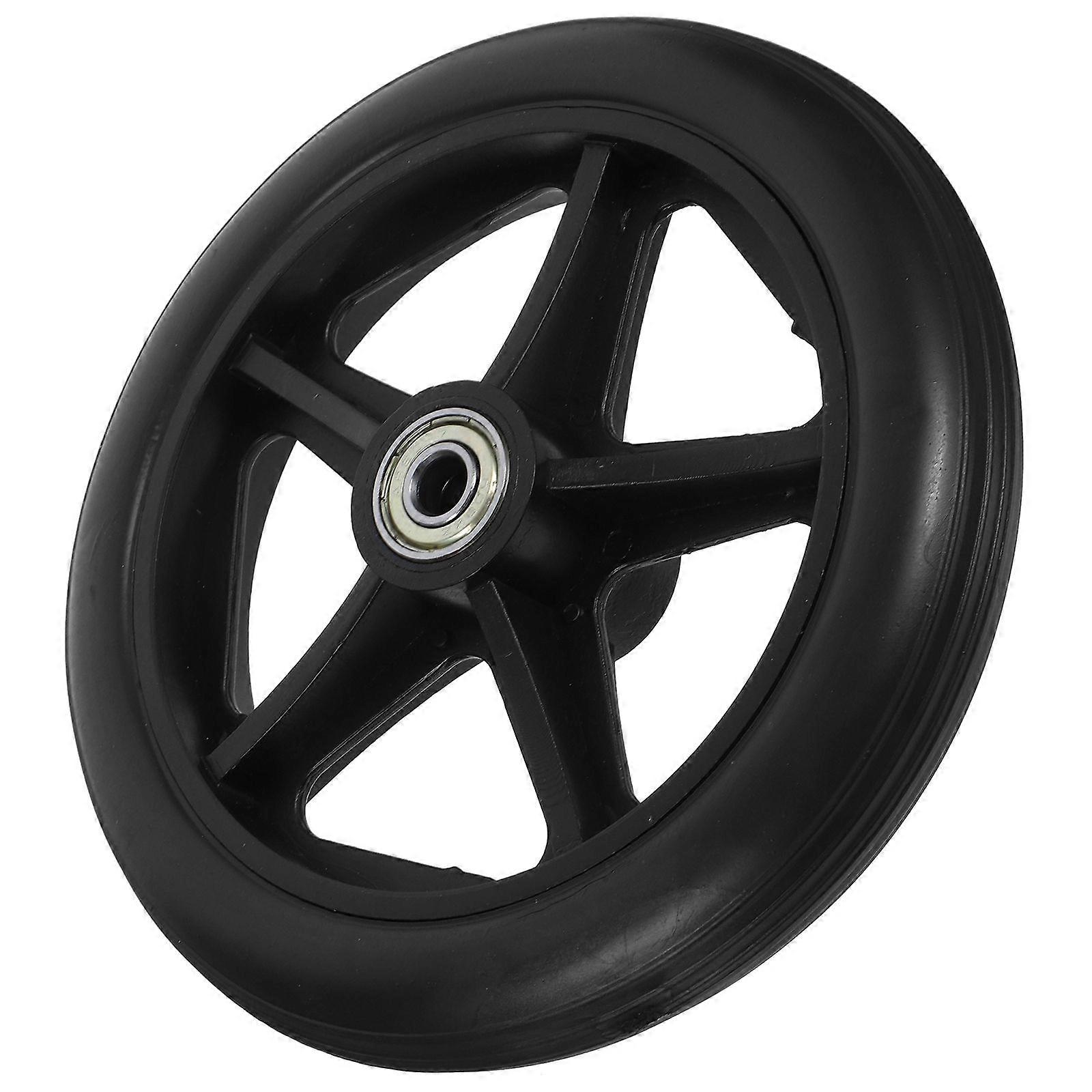 1 Set Wheelchair Wheel with Axle Front Wheel Replacement Wheelchair ...