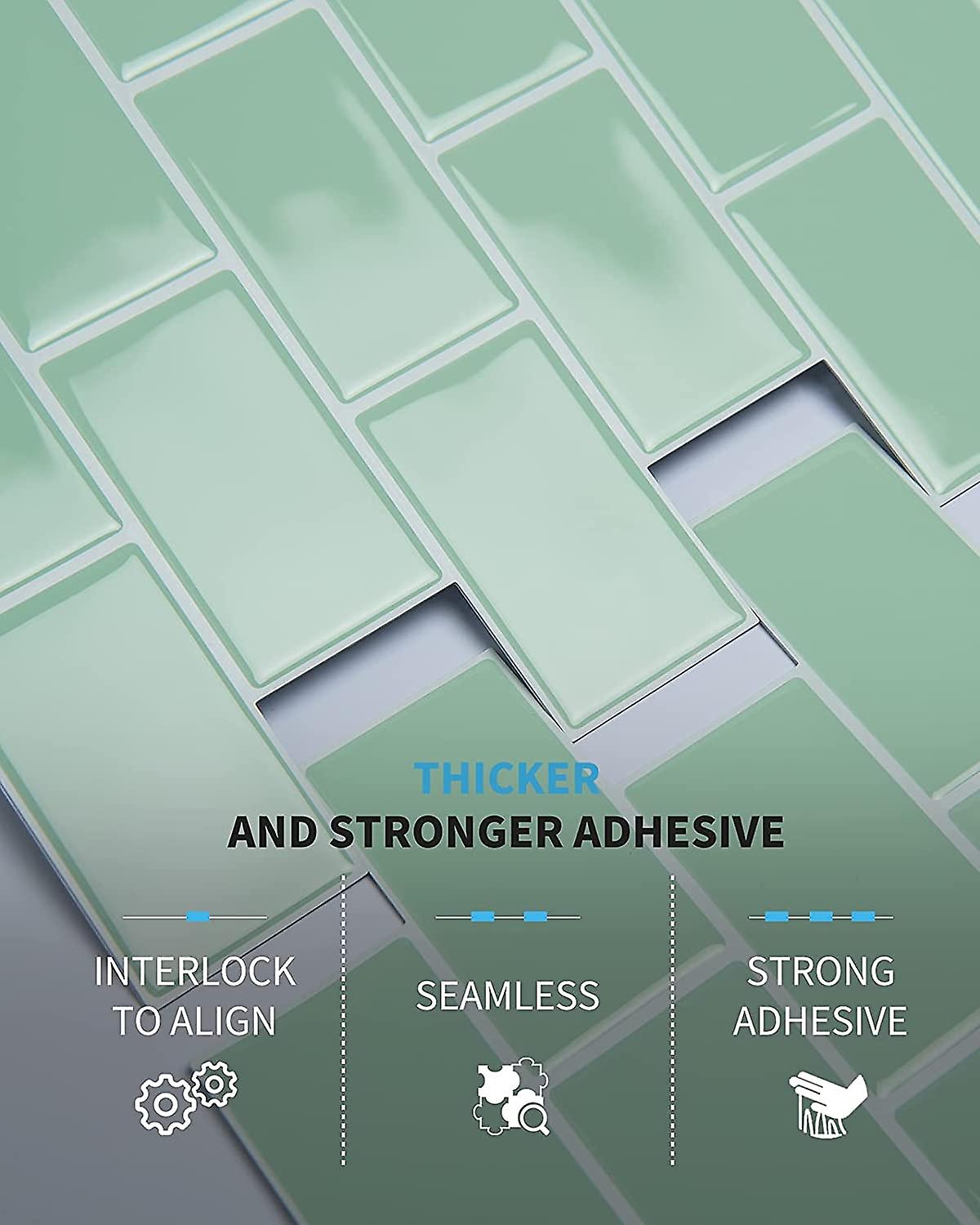 Adhesive Wall Tiles Bathroom, Adhesive Backsplash for Kitchen, More ...