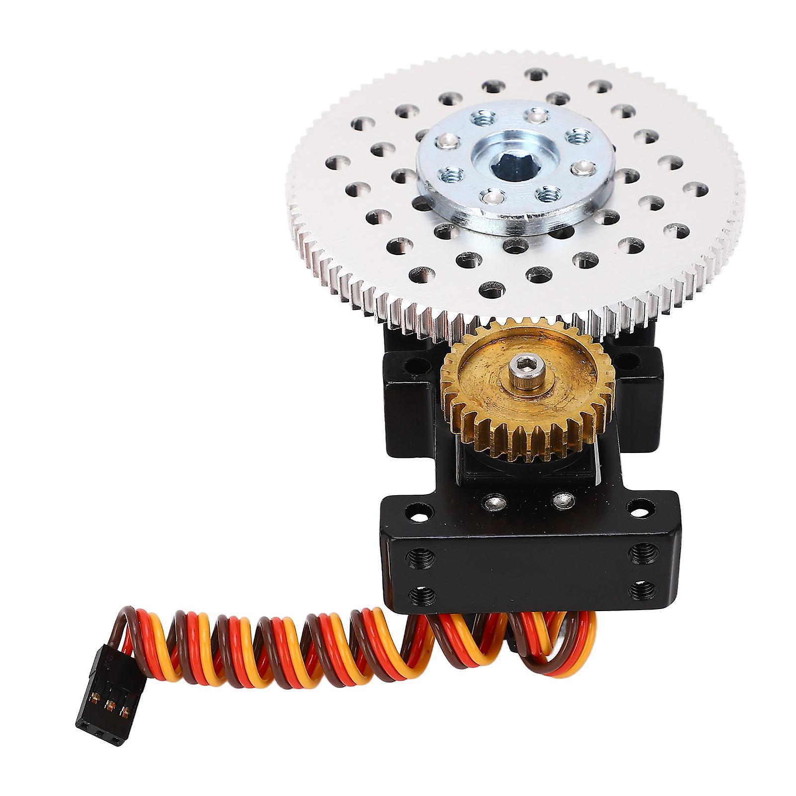 Servo Steering Gear Box 3:1 Ratio Feedback Continuous Mode Servo ...