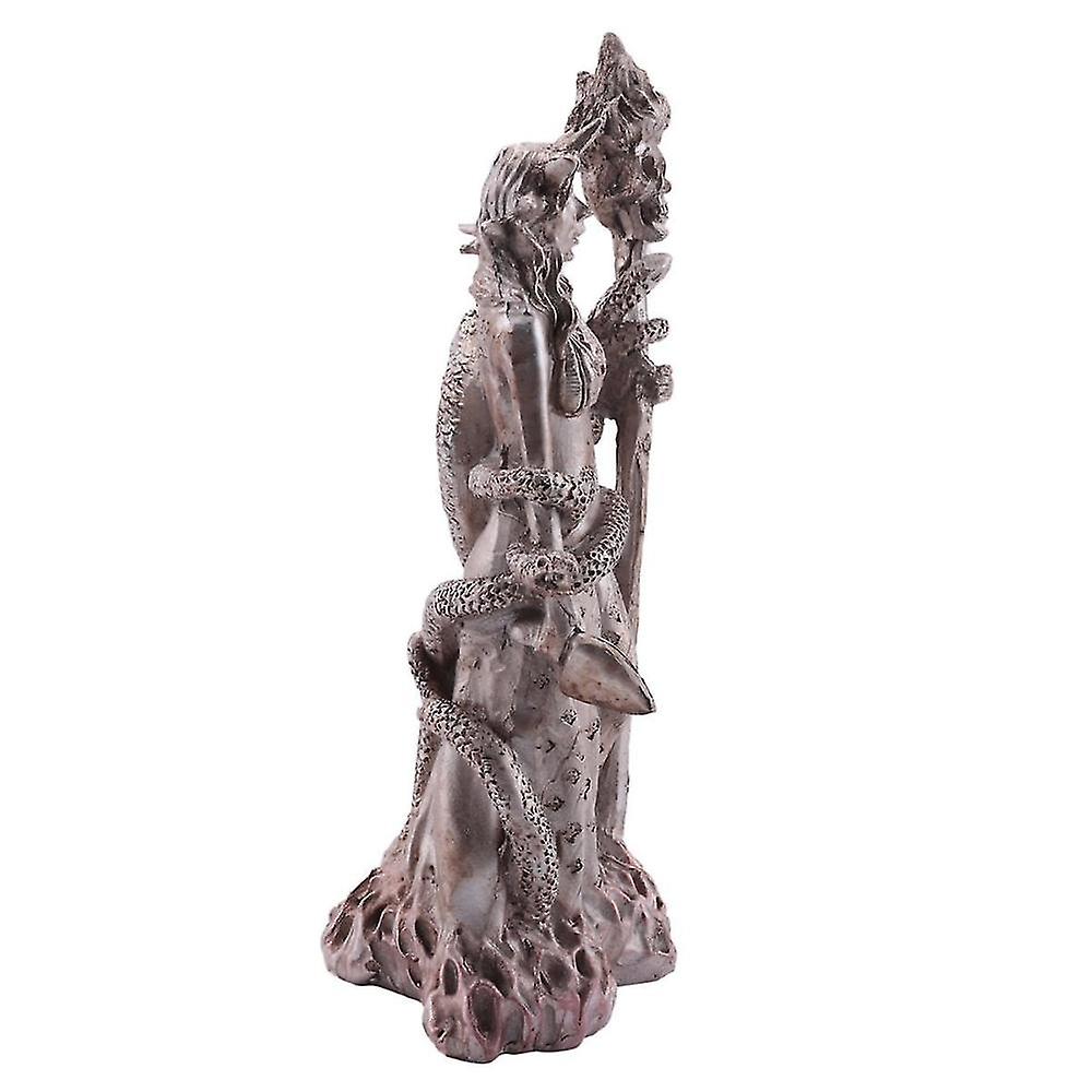 Greek Goddess White Sorceress Figurine Hekate Necromancy Deity Powerful ...