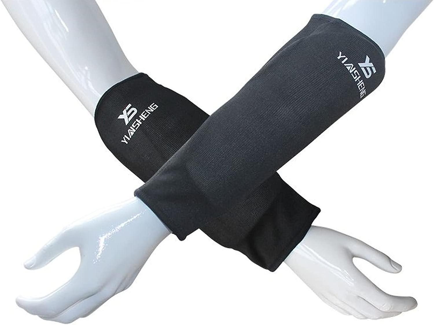 Taekwondo Cloth Combination Hand Fist/forearm Pads Arm Guards Protector ...