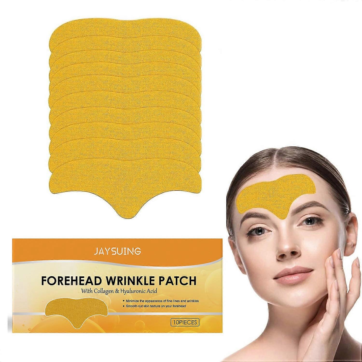 Forehead Wrinkle Patches, 10Pcs Forehead Patches for Wrinkles, Wrinkle ...