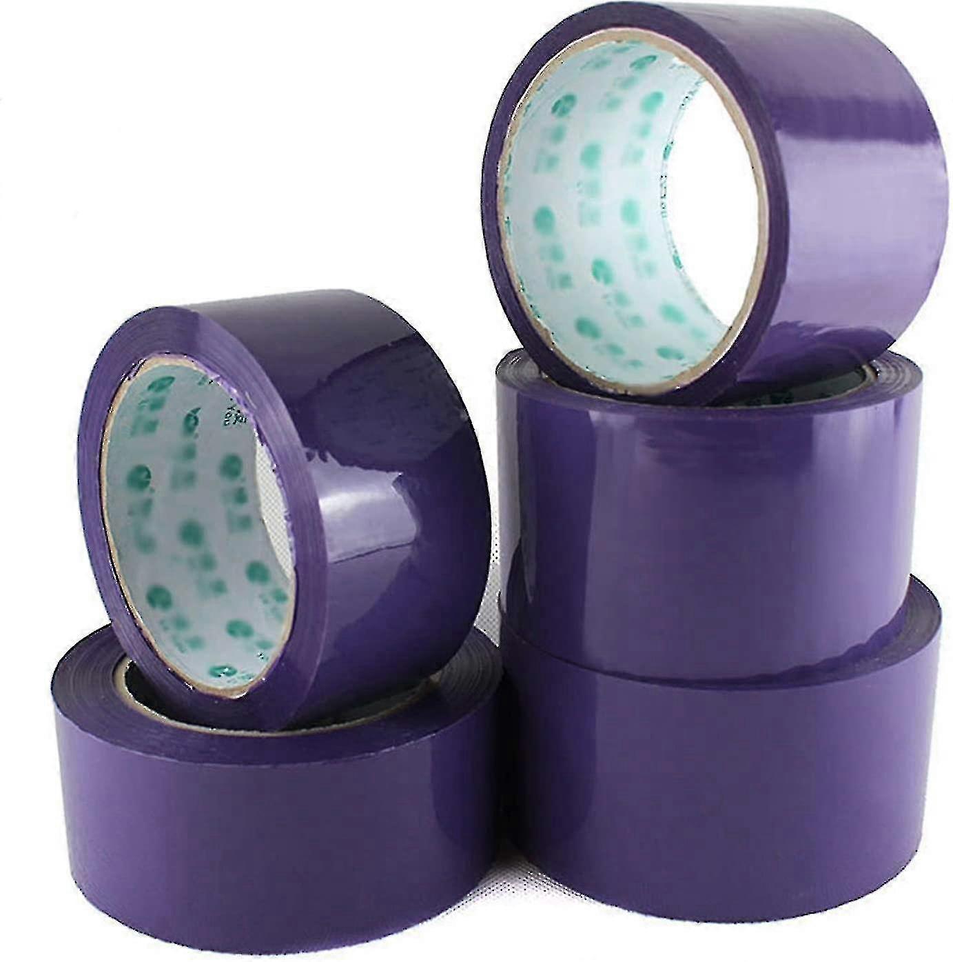 10 Sizes Purple Packing Tapes Sealing Apparatus Tape Color Transparent ...
