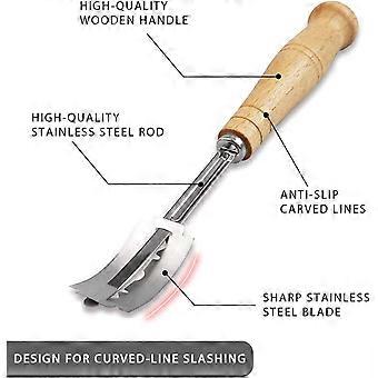 Baker's Bread Blade, Bread Knife Slashing Tool with 20 Stainless Steel ...