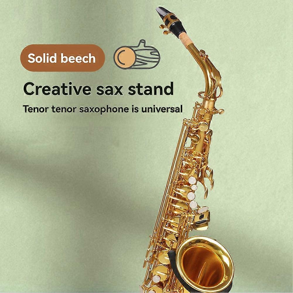 Beech Wood Alto Saxophone Stand Tenor Saxophone Accessories Holder ...