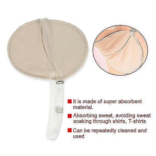 Underarm Absorbing Sweat Shield Pad Washable Armpit Sweat Guards ...