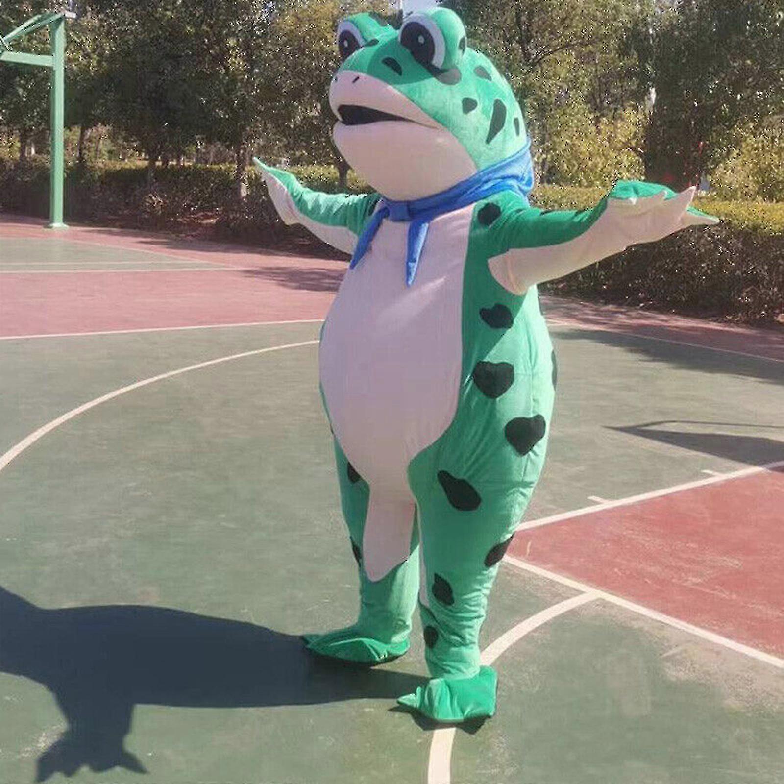 Frog Costume Inflatable Frog Costume Cosplay Costume Suit For Adults ...