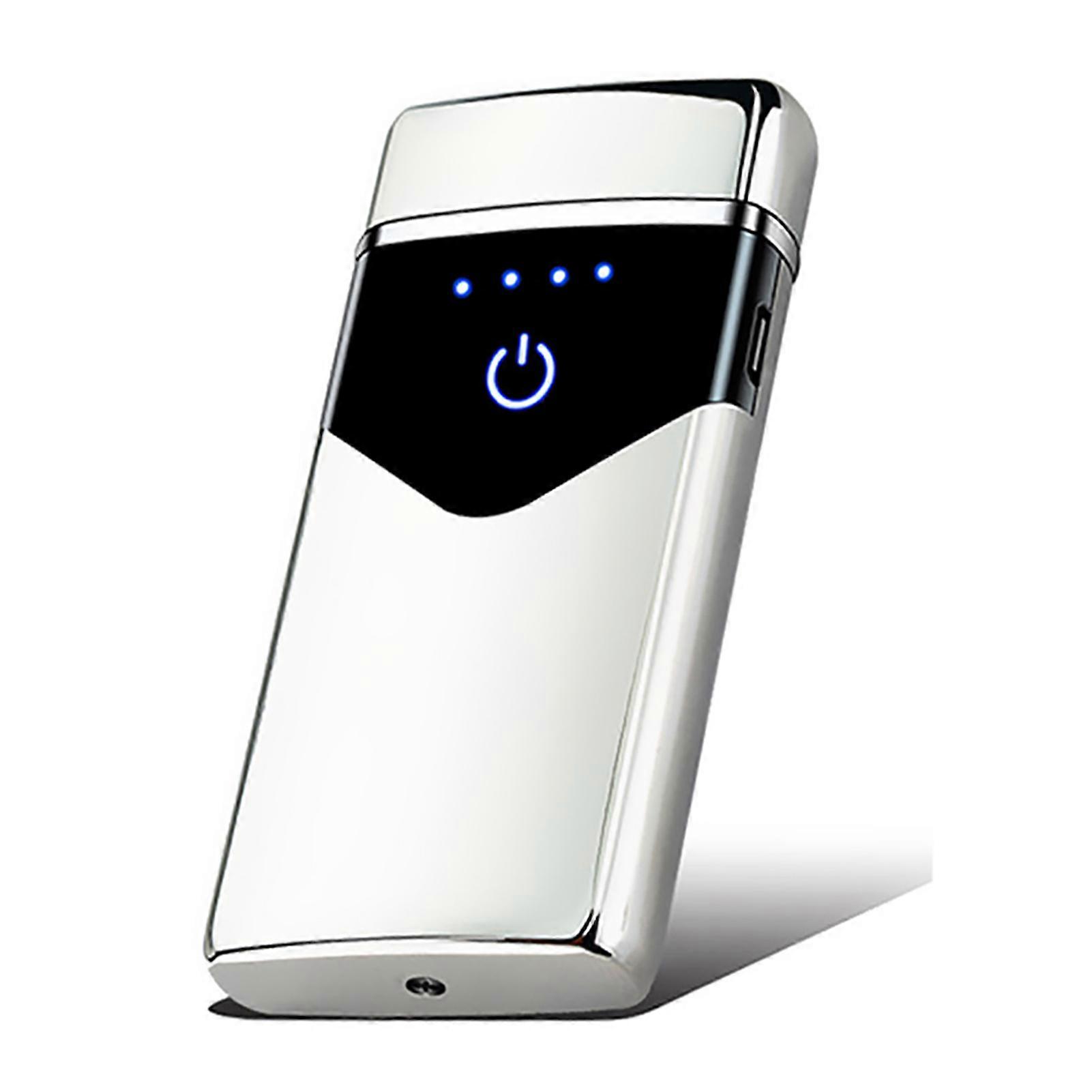 Touch Sensor Lighter Portable USB Rechargeable Flameless Cigarette ...