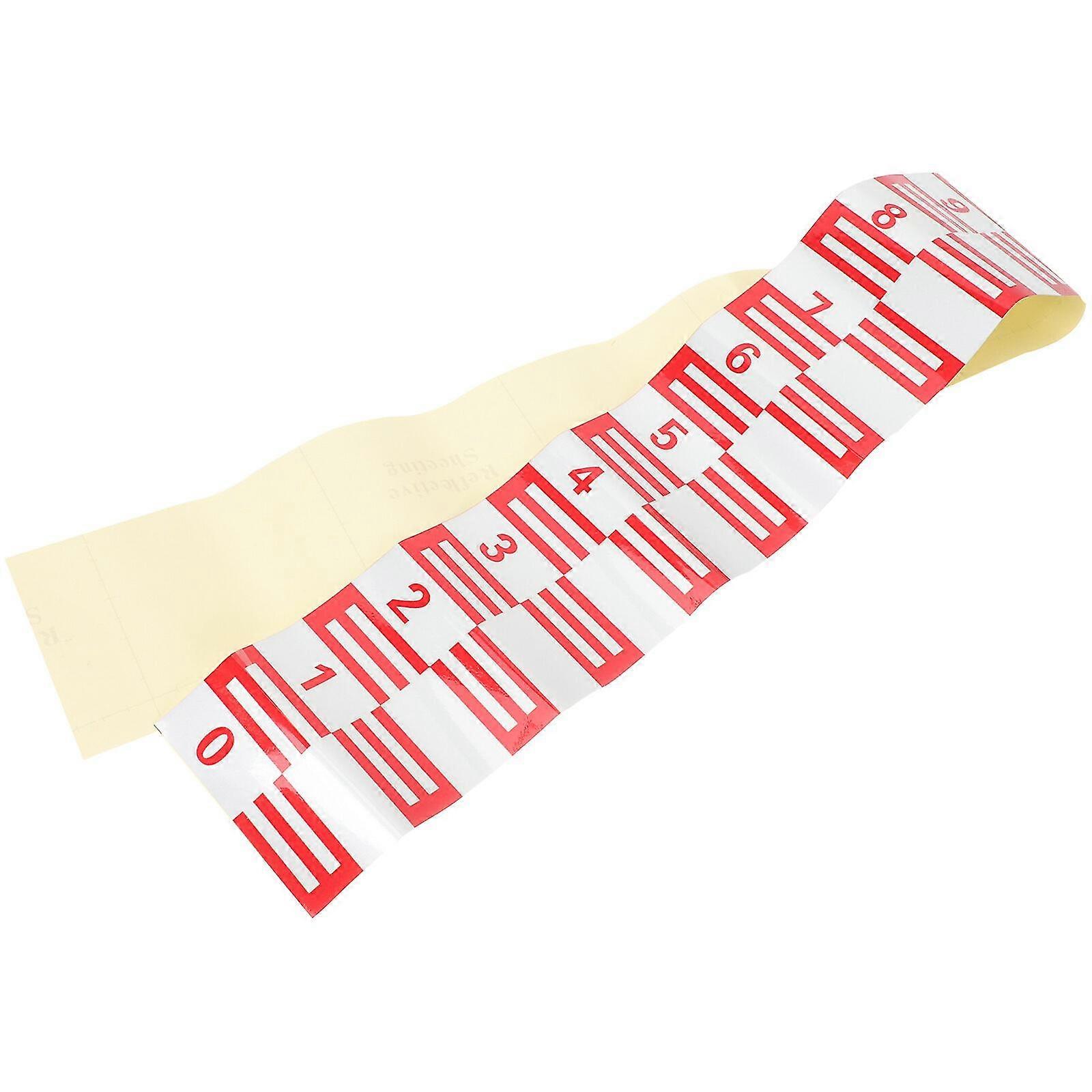 Water Level Gauge Sticker Self-adhesive Water Level Meter Reflective ...