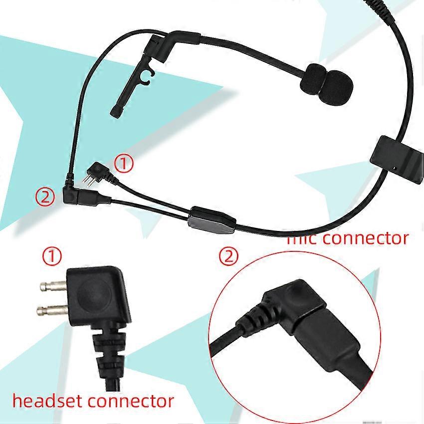 Y Cable with Comtac Microphone and U94 Ptt, Suitable for Tactical ...