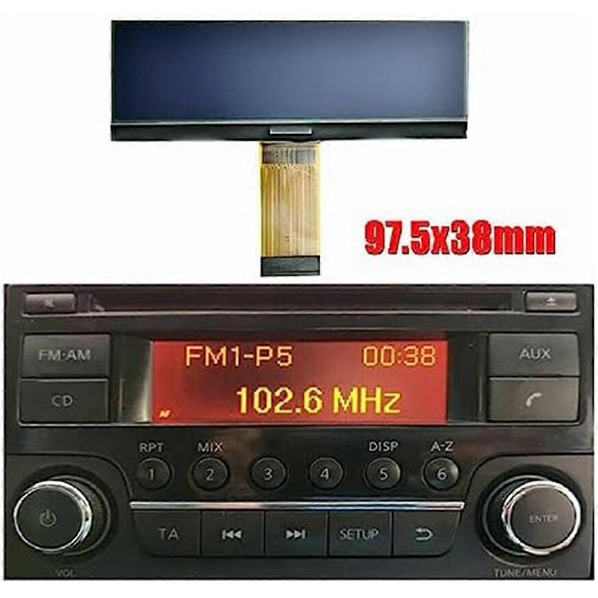 Car LCD Display,Stereo Radio Player Display, Radio Replacement LCD ...
