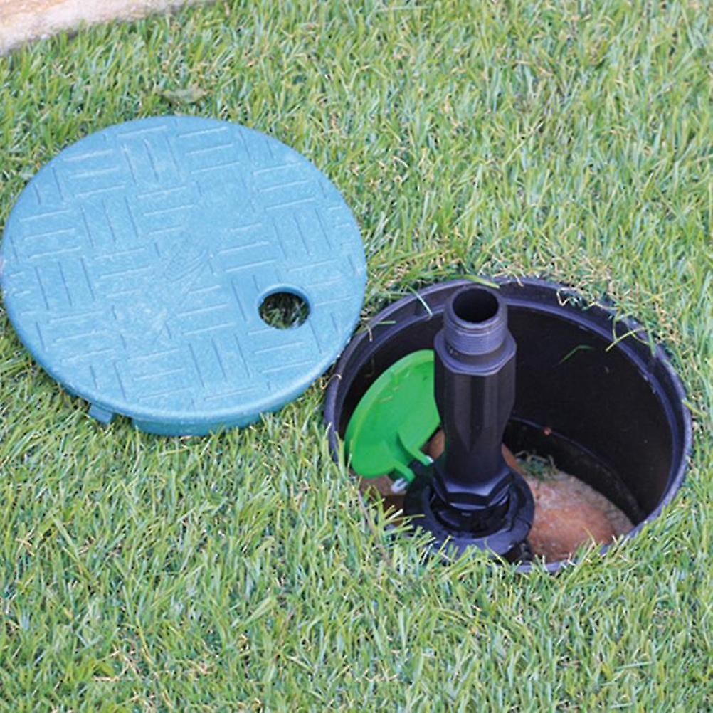 6 Inch Garden Lawn Underground Valve Box Cap Plastc Sprinkler Watering ...