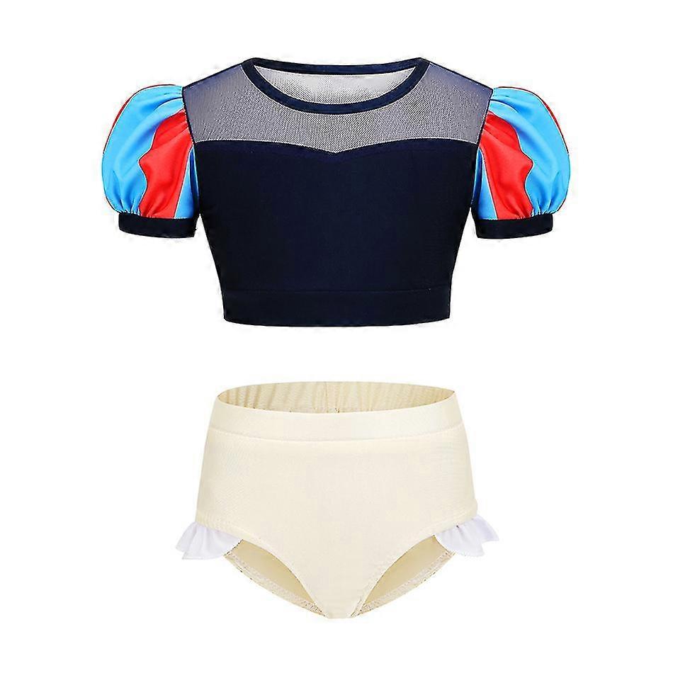 * Princess Swimsuit Frozen Elsa Anna Snow White Aurora Belle Cinderella ...