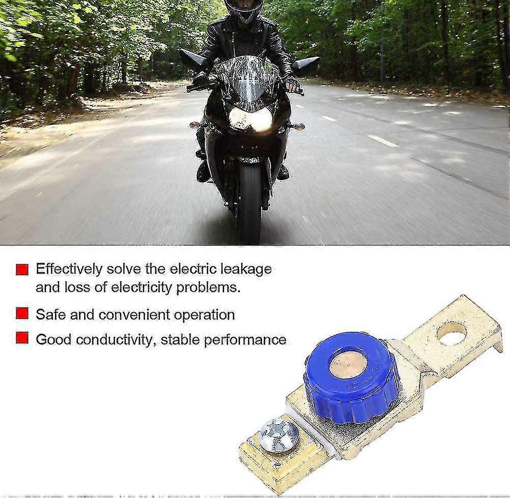Battery Disconnect Switch Cut Motorcycle Bonding Terminal Quick Circuit ...