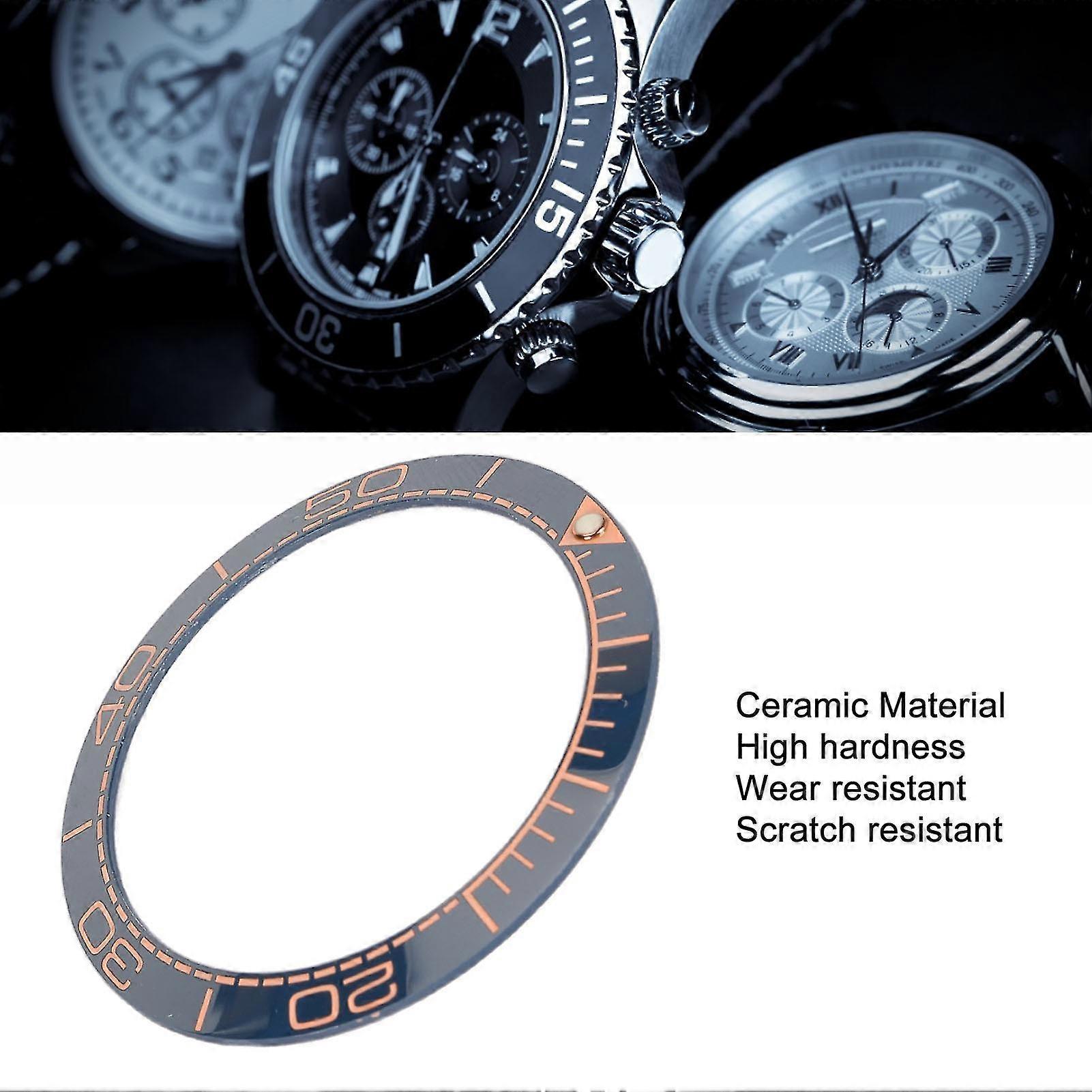 Ceramic Watch Bezel Ring Watch Bezel Insert Replacement Parts Accessory ...
