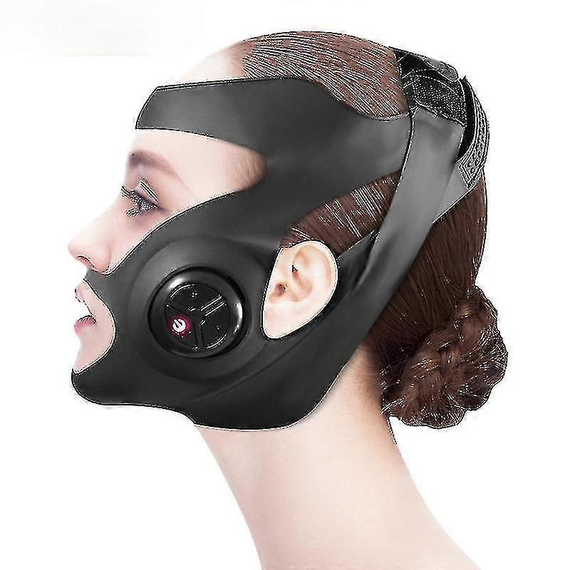 Electric V-shaped Thin Face Slimming Cheek Mask Massager Facial Lifting ...