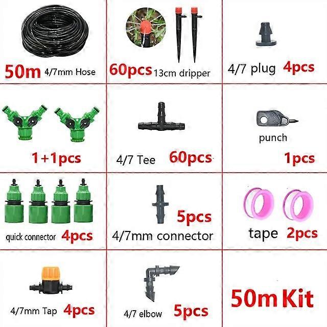 Water Timers 5-50M Automatic Garden Watering System DIY Timer Water ...
